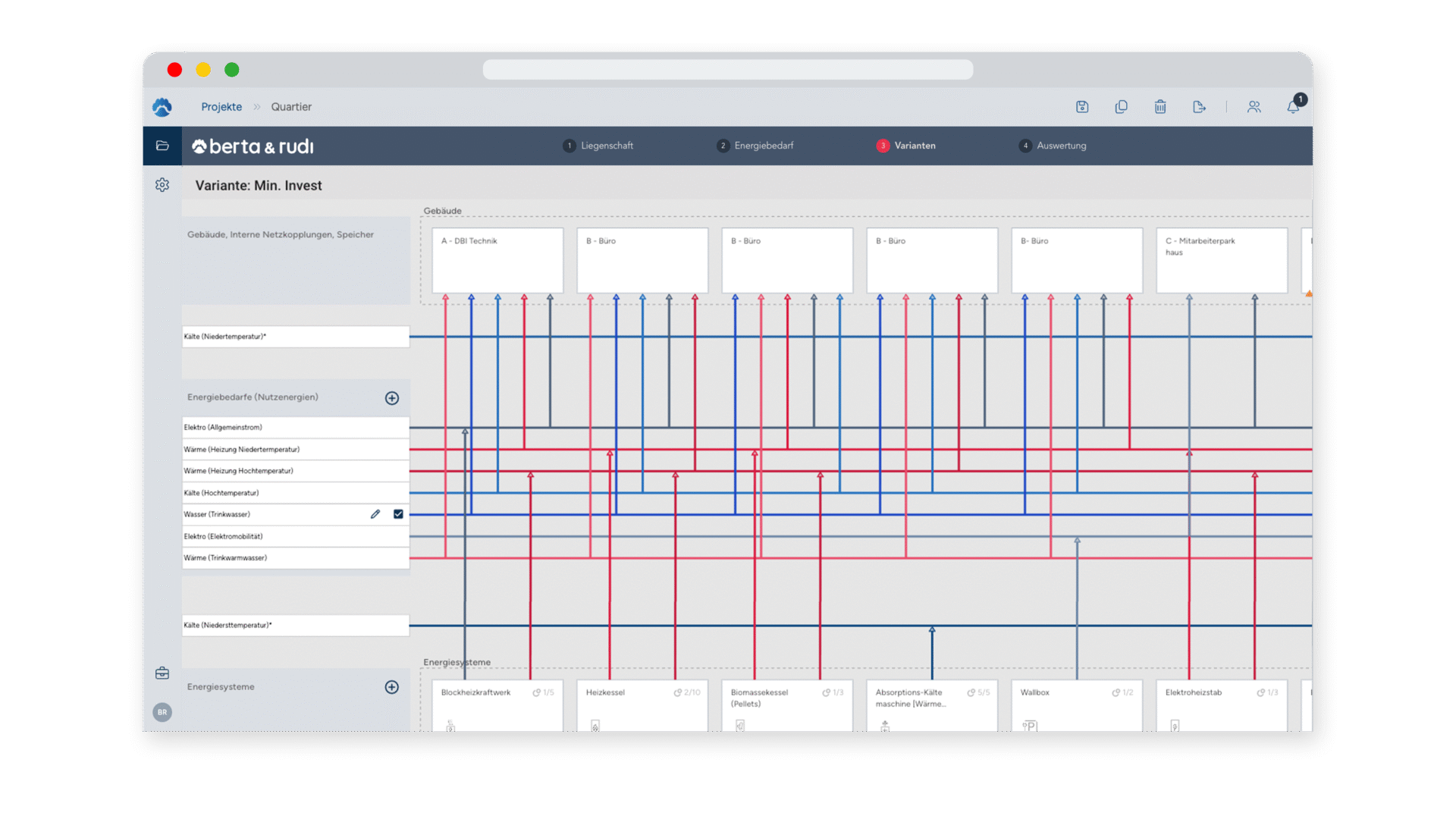 Software zur Energiesystemplanung I berta & rudi
