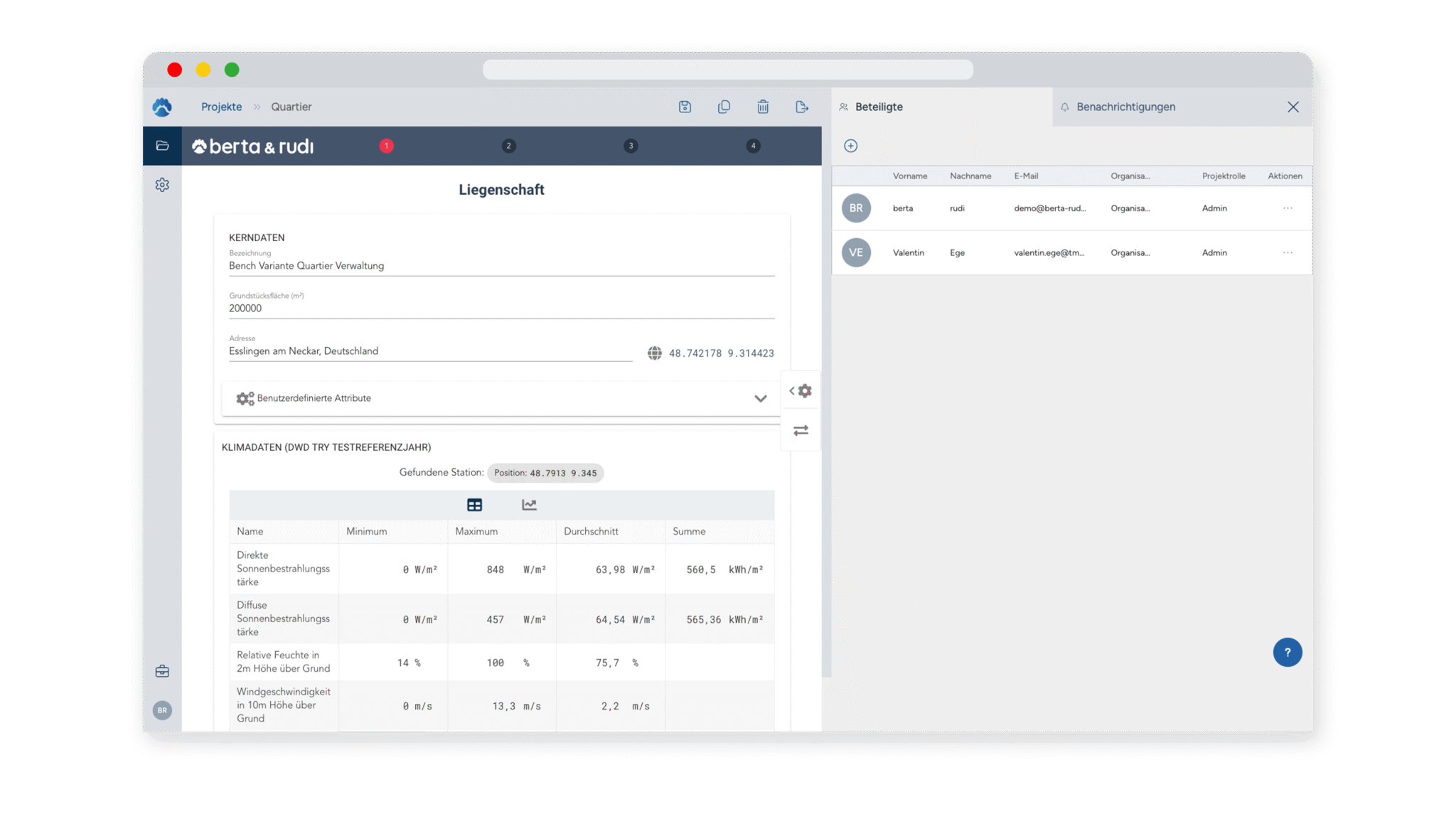 Software zur Energiesystemplanung I berta & rudi